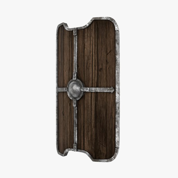 3d shield medieval model