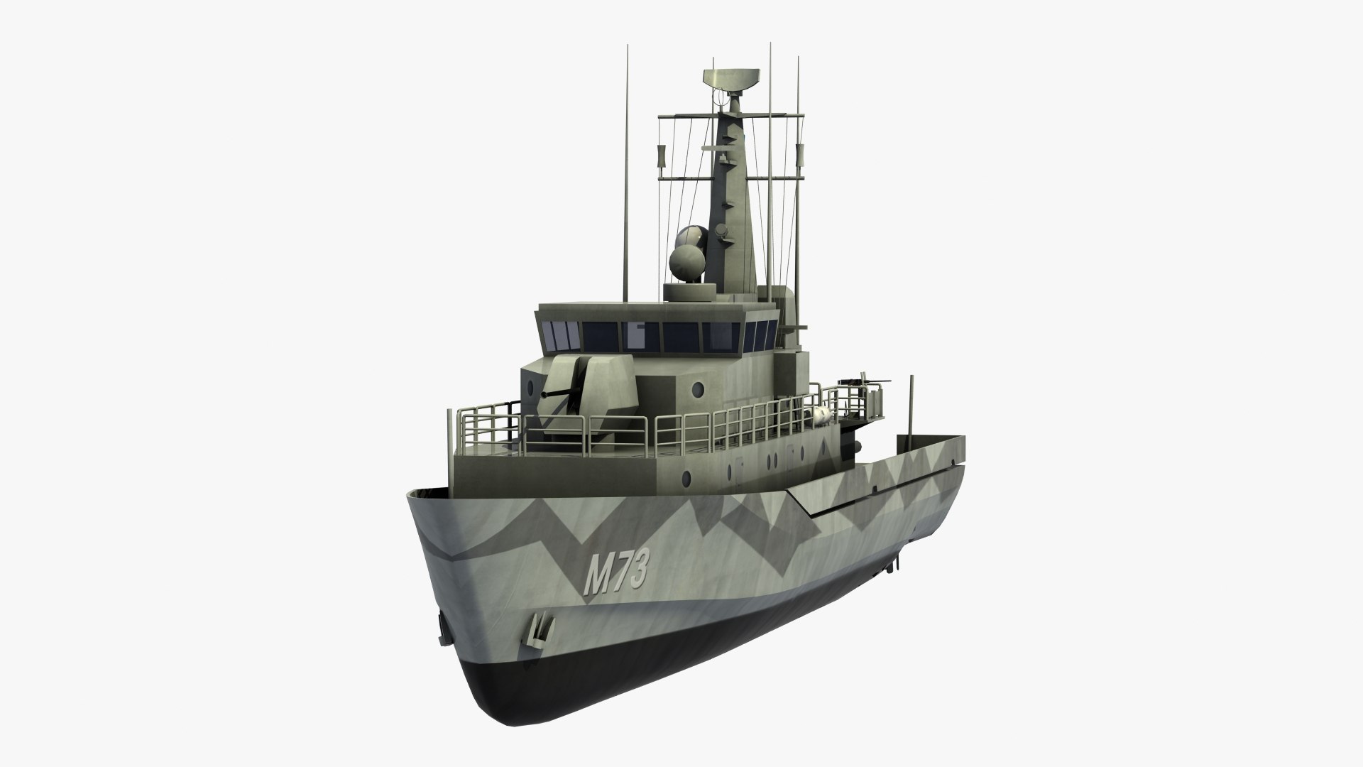 Koster Class Countermeasure Vessel Model - TurboSquid 1476795