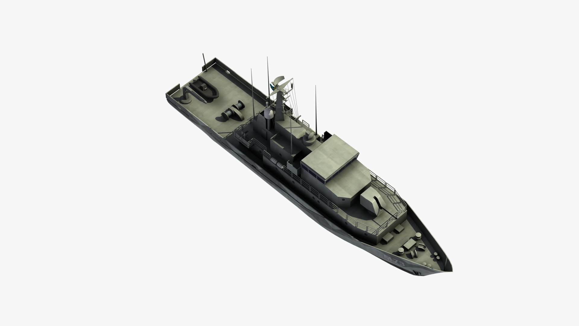 Koster Class Countermeasure Vessel Model - TurboSquid 1476795