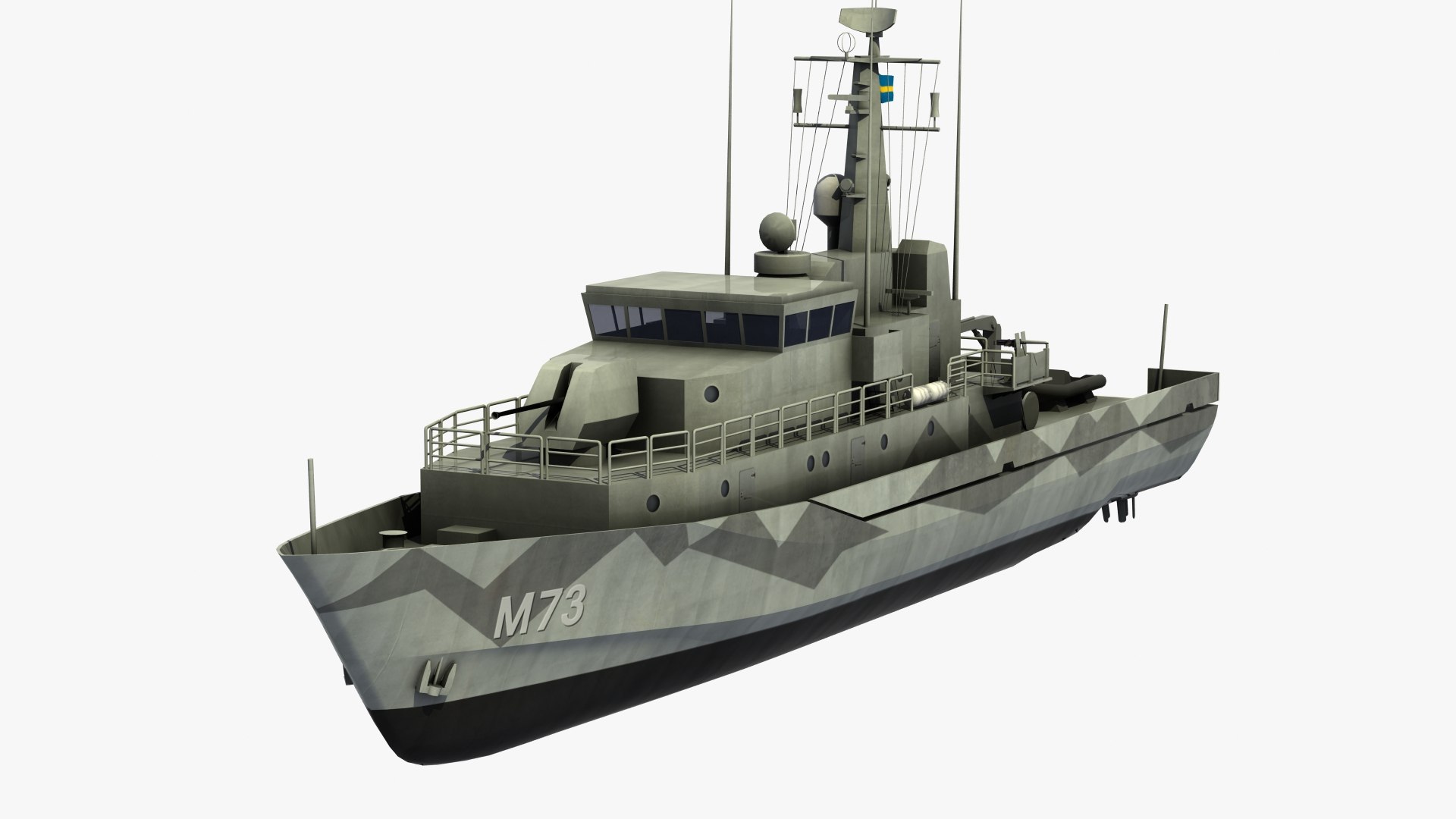Koster Class Countermeasure Vessel Model - TurboSquid 1476795