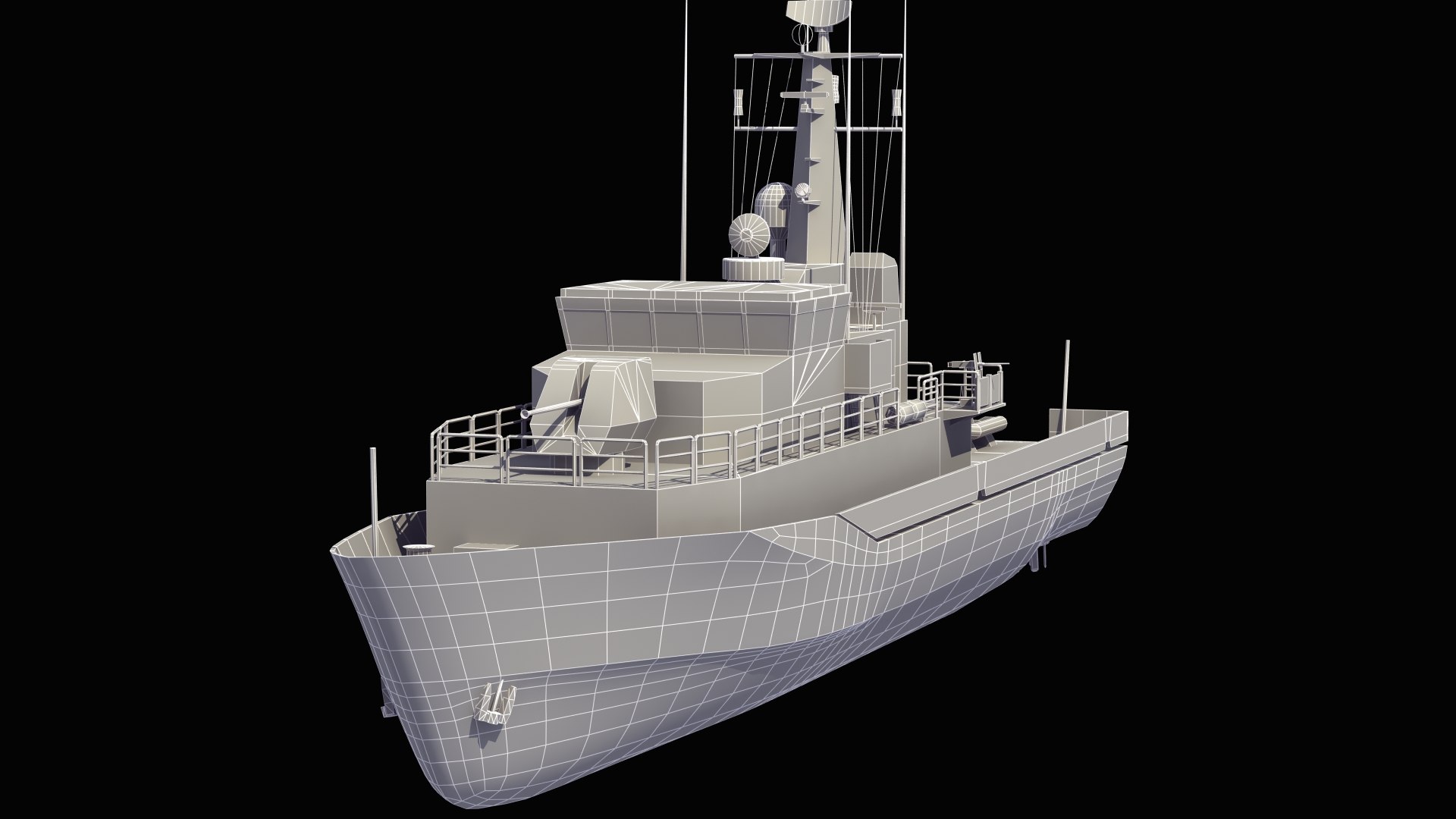 Koster class countermeasure vessel model - TurboSquid 1476795