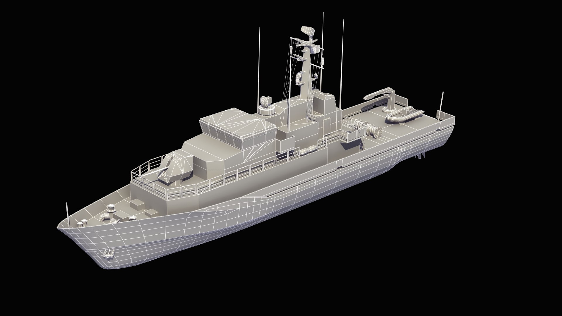 Koster class countermeasure vessel model - TurboSquid 1476795