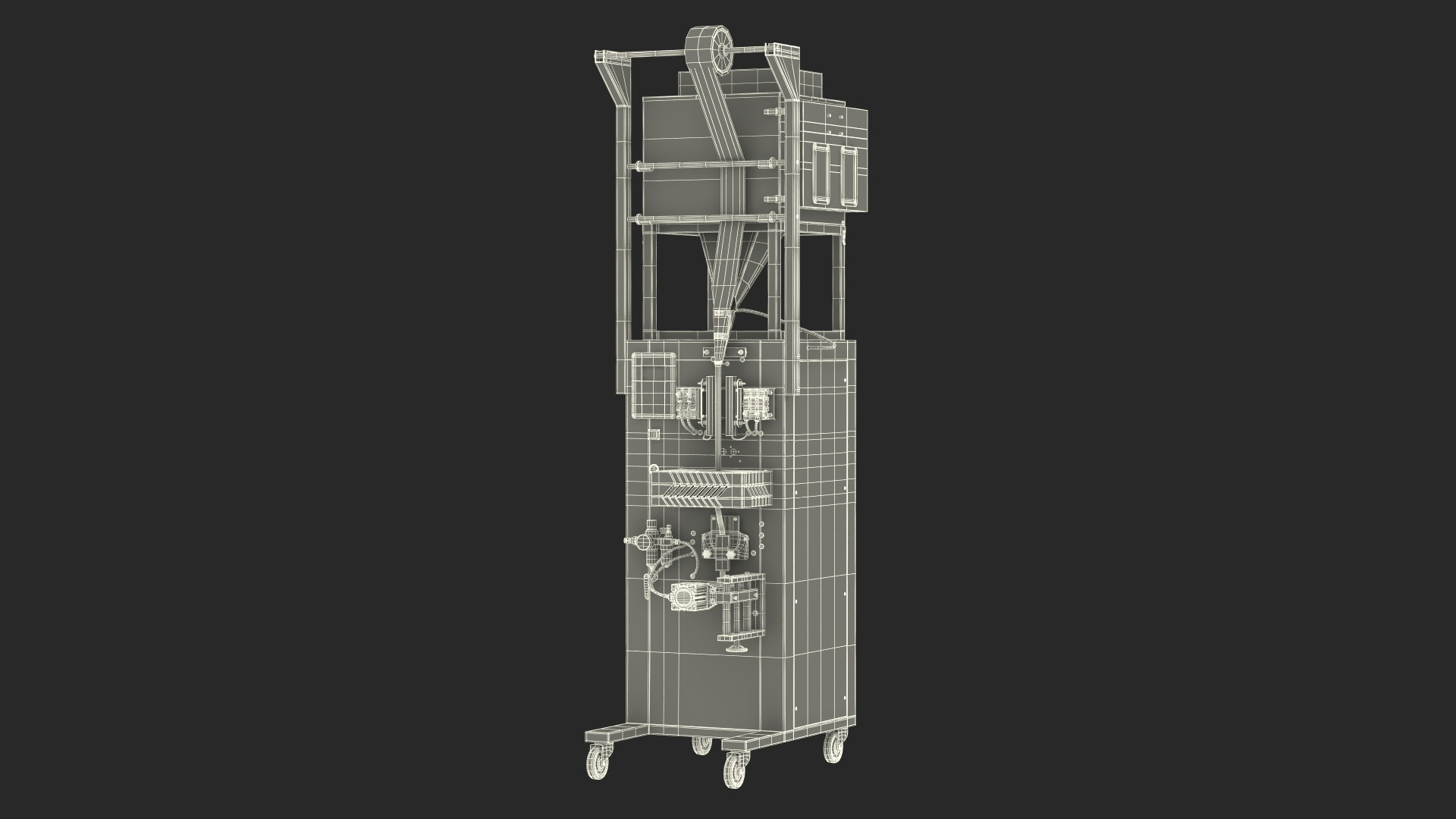 Pouch Packing Machine 3D Model - TurboSquid 2135074