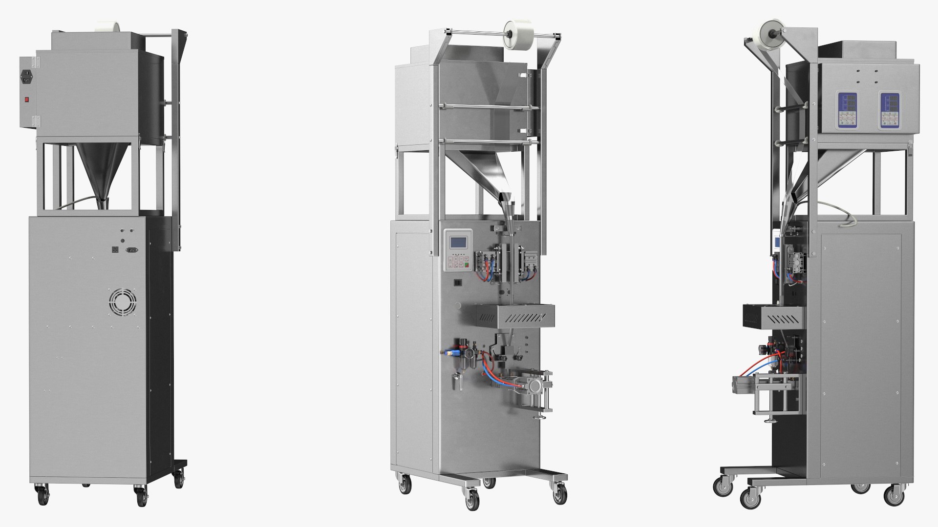 Pouch Packing Machine 3D Model - TurboSquid 2135074