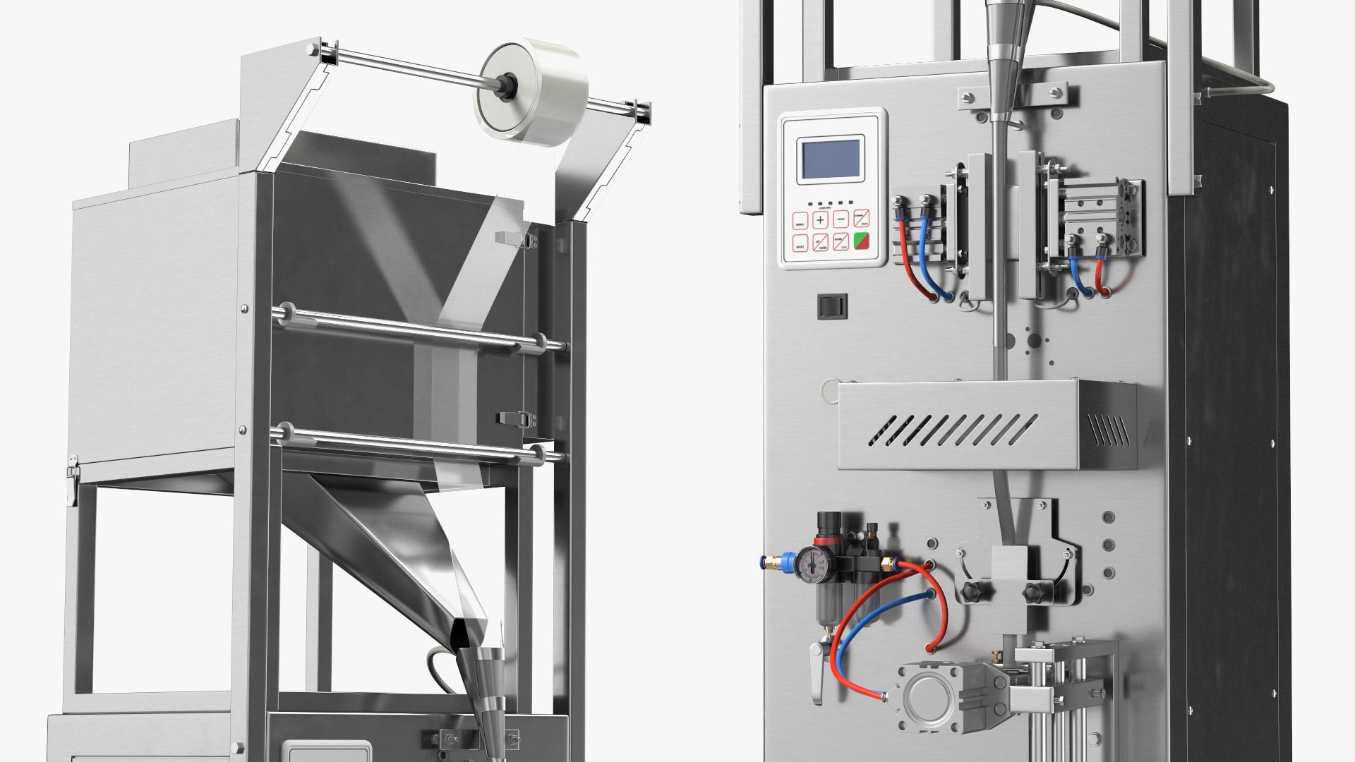 Pouch Packing Machine 3D Model - TurboSquid 2135074