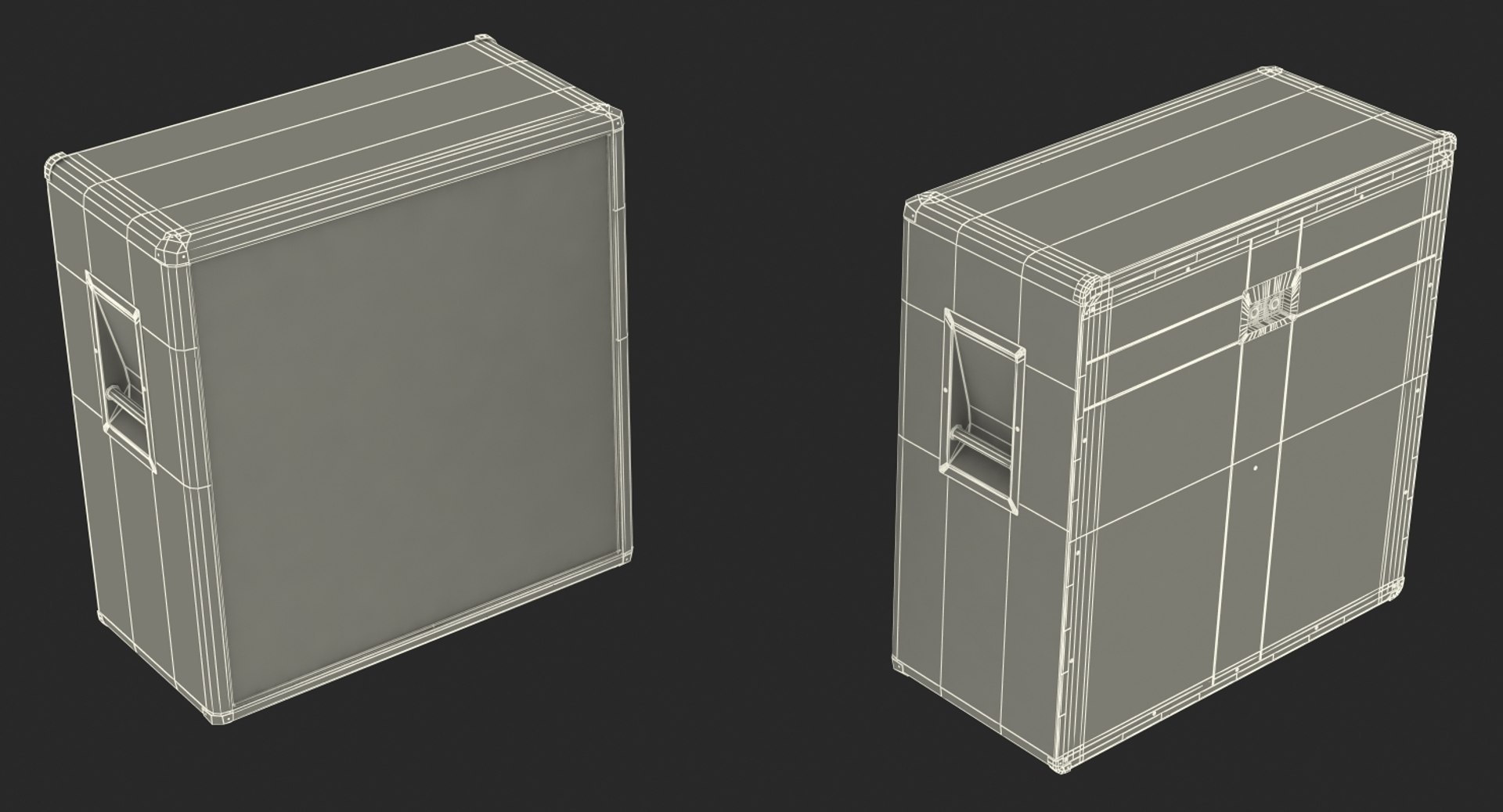 Concert speakers stage 3D model - TurboSquid 1254088