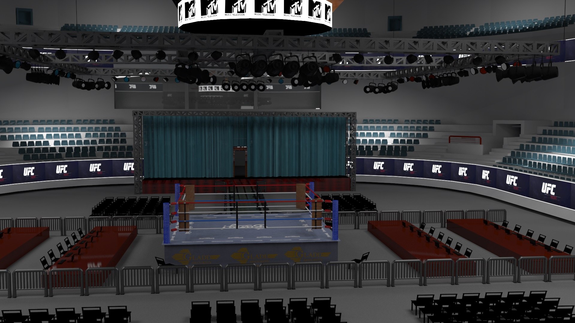 Arena Boxing 3D Model - TurboSquid 1582632