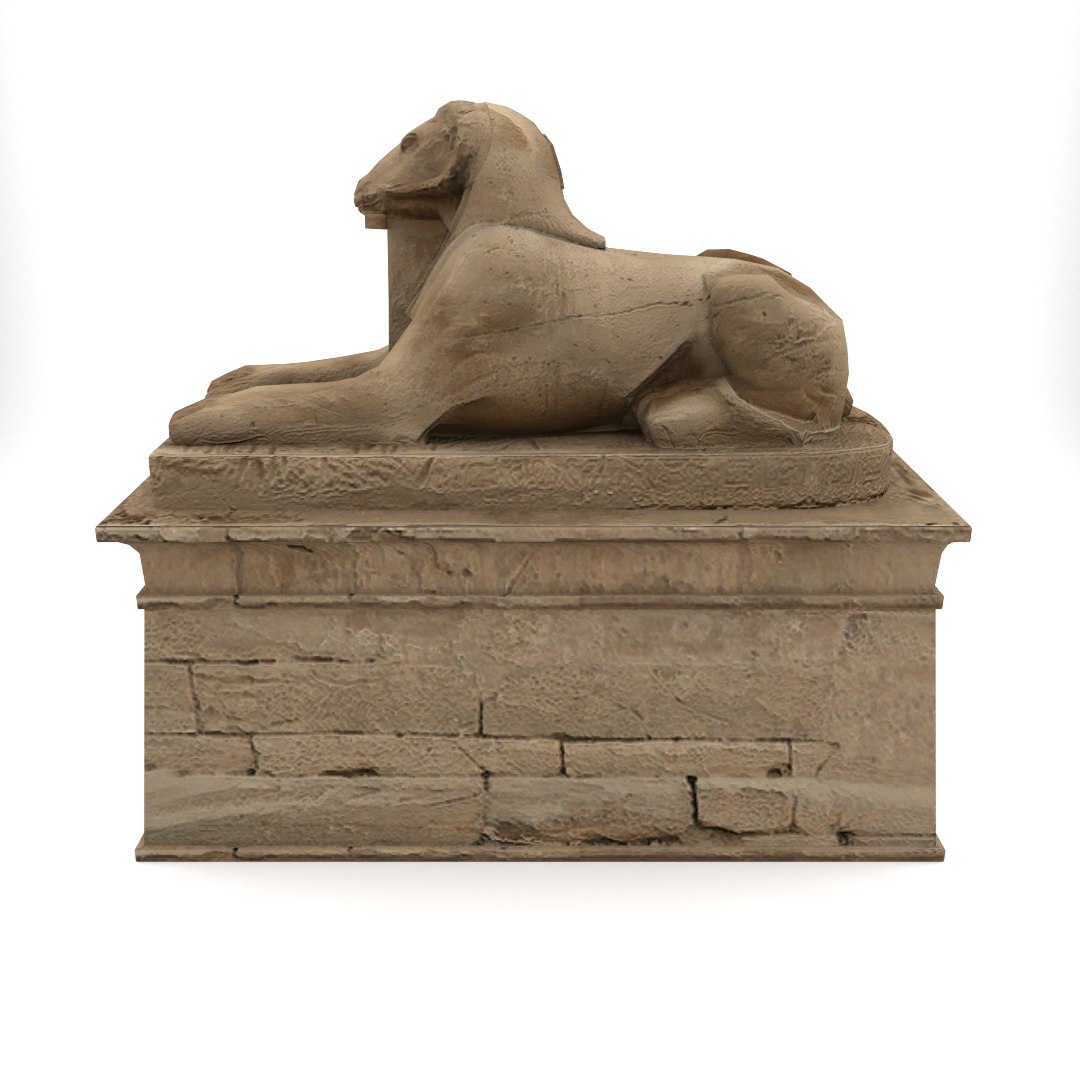 Egypt Egyptian Sphinx 3d Model
