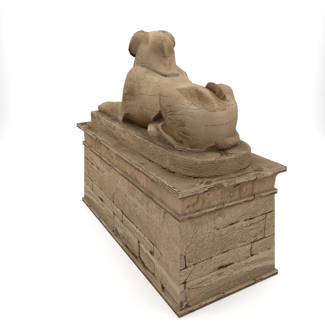 Egypt Egyptian Sphinx 3d Model