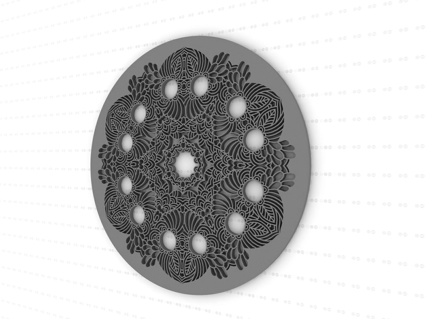 Mandala Cnc 3D Model - TurboSquid 1453666