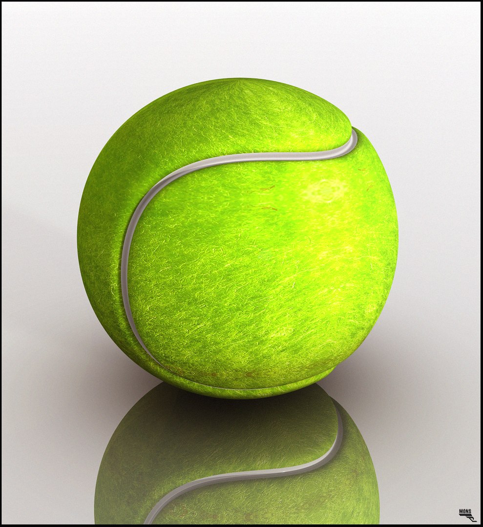 3D Tennis Ball Model - TurboSquid 1176359
