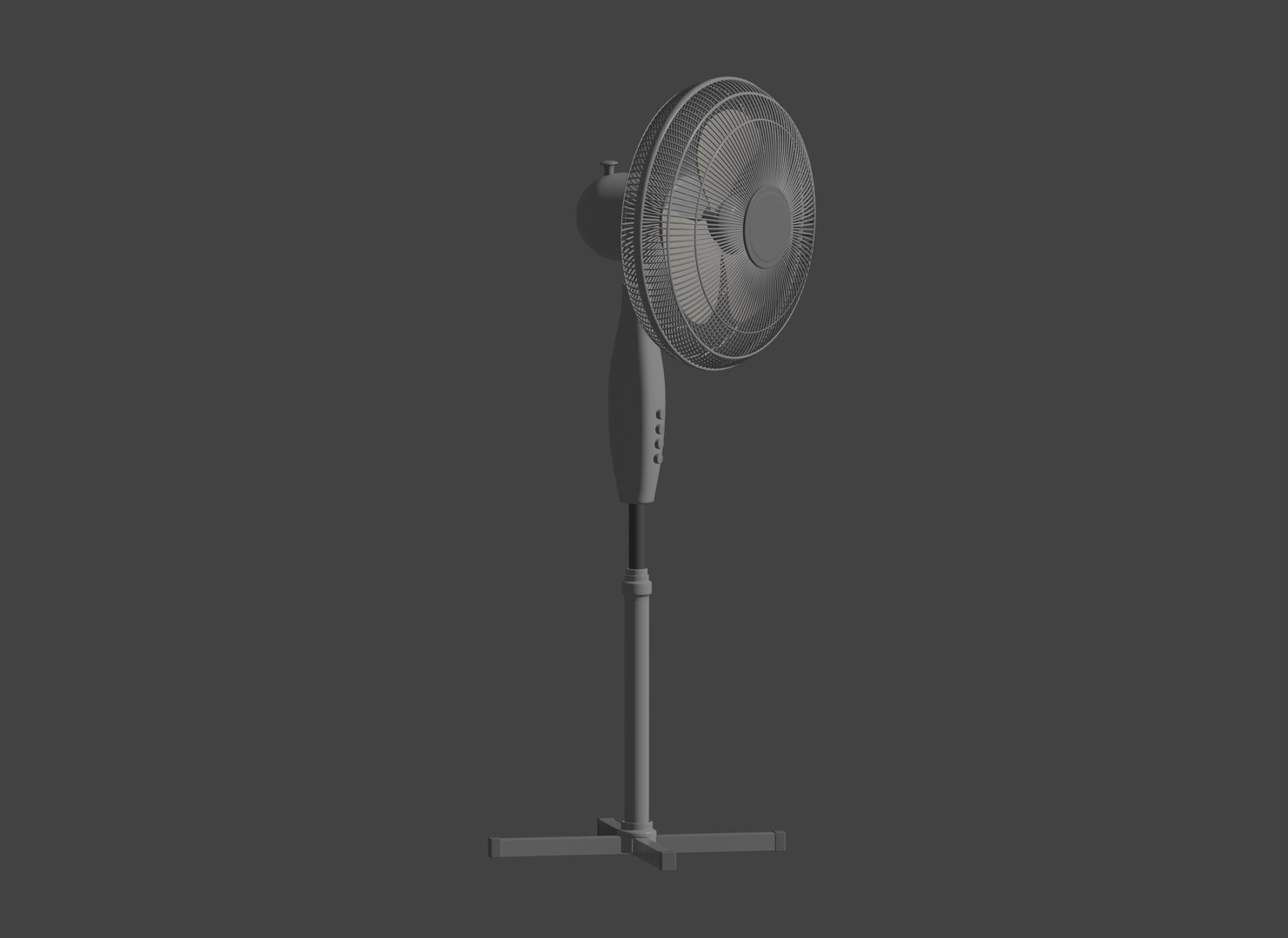 Standing Fan 3D Model - TurboSquid 2198430