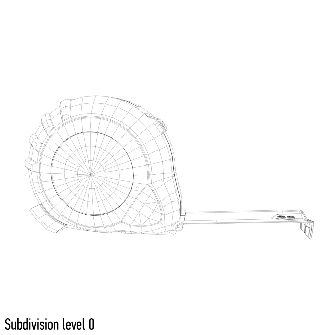 Measuring Tape 3d 3ds
