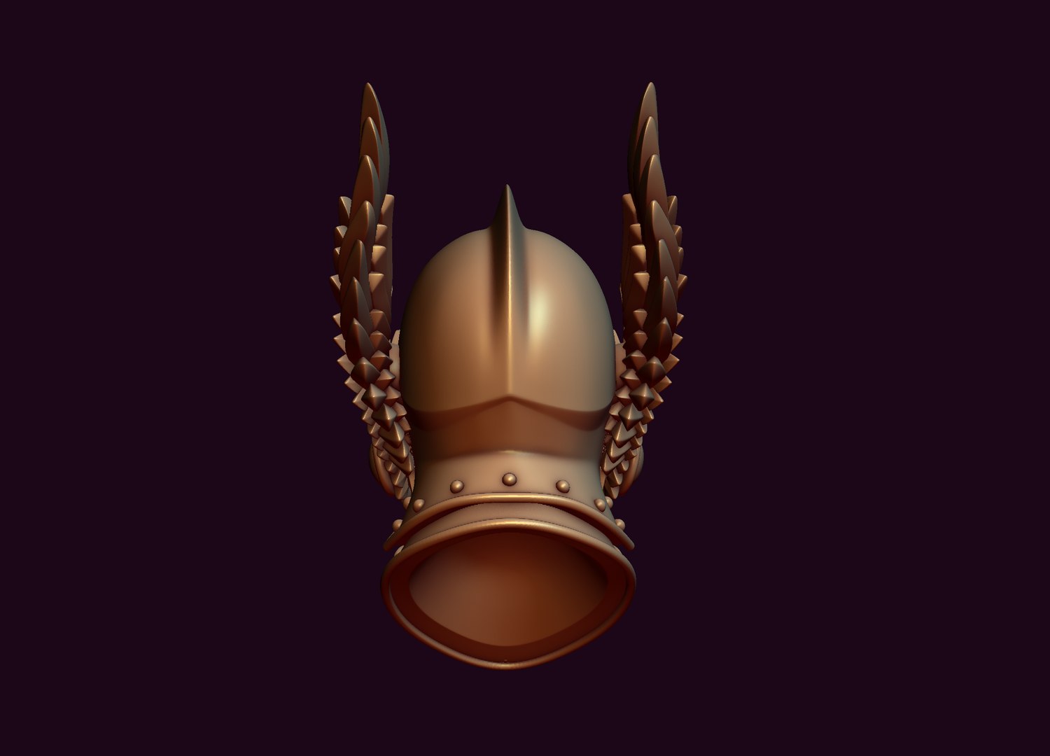3D Knight Winged Helmet BEAD 3D Print Model - TurboSquid 1874680