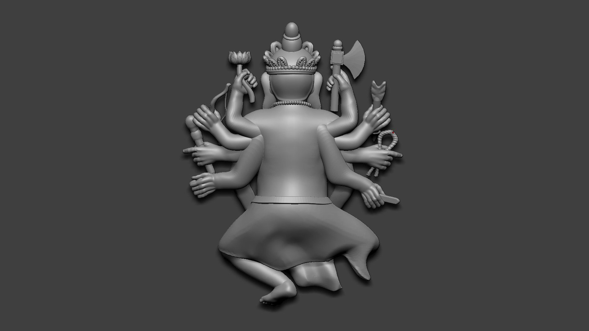 3D Model Ganesha Sculpture God 1 - TurboSquid 2309878