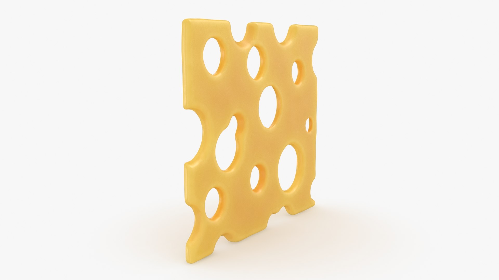 3D Stylized Cheese Slice Model - TurboSquid 2337956