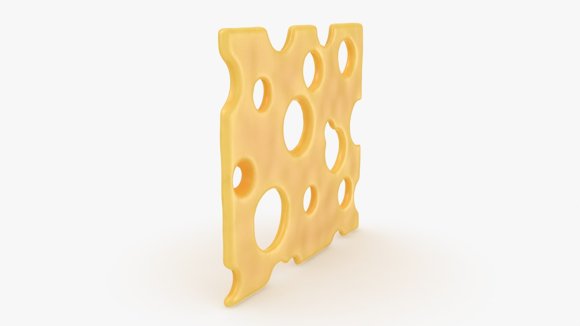 3D Stylized Cheese Slice Model - TurboSquid 2337956