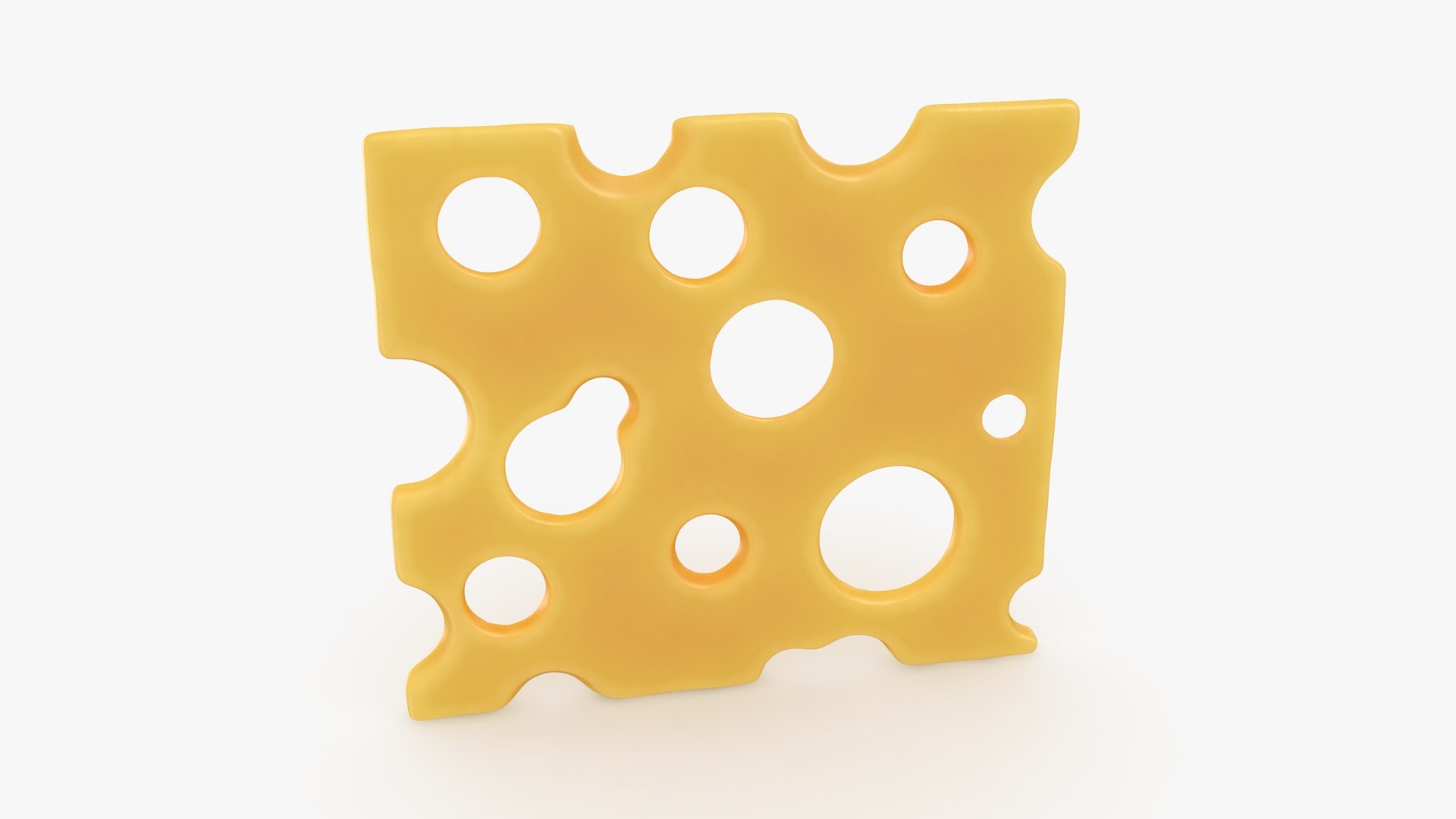 3D Stylized Cheese Slice Model - TurboSquid 2337956
