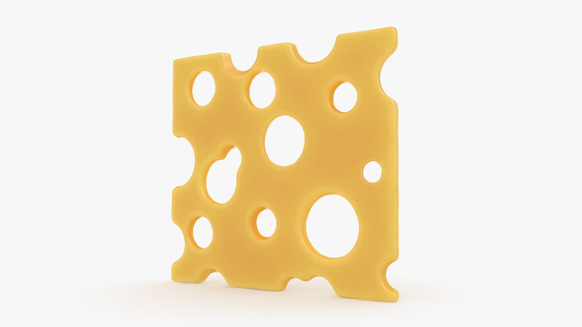 3D Stylized Cheese Slice Model - TurboSquid 2337956