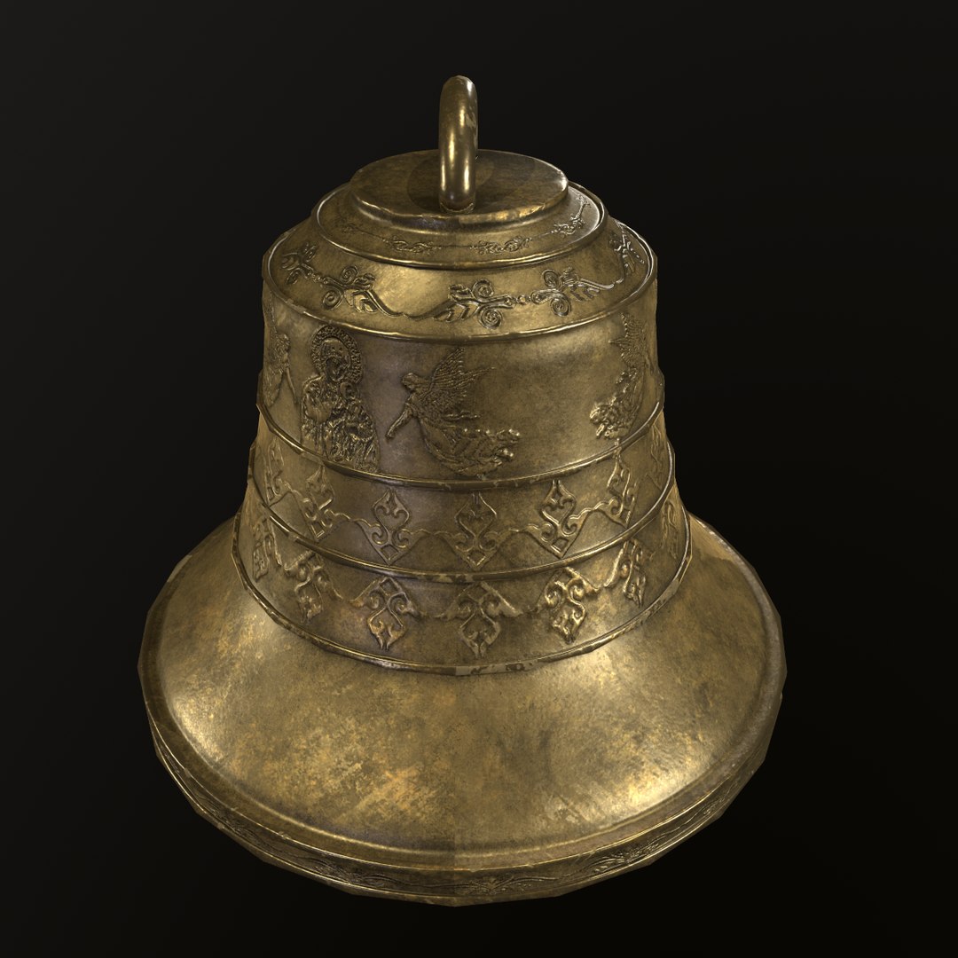 3D Church Bell - TurboSquid 1408119
