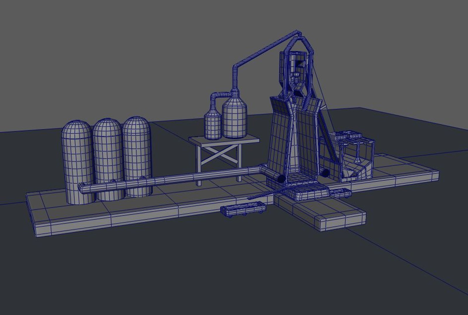 3D Blast Furnace - TurboSquid 1335510