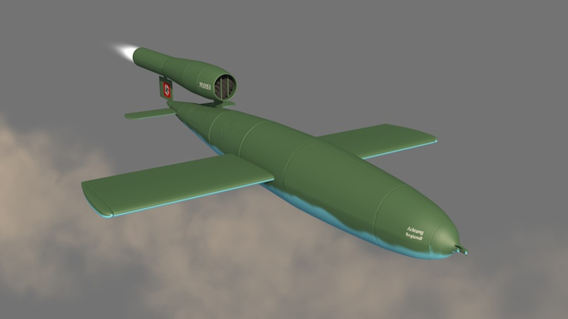 Fieseler V1 3d 3ds