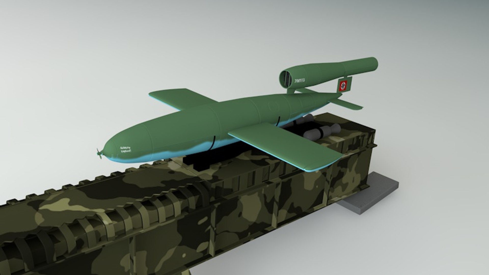 Fieseler V1 3d 3ds