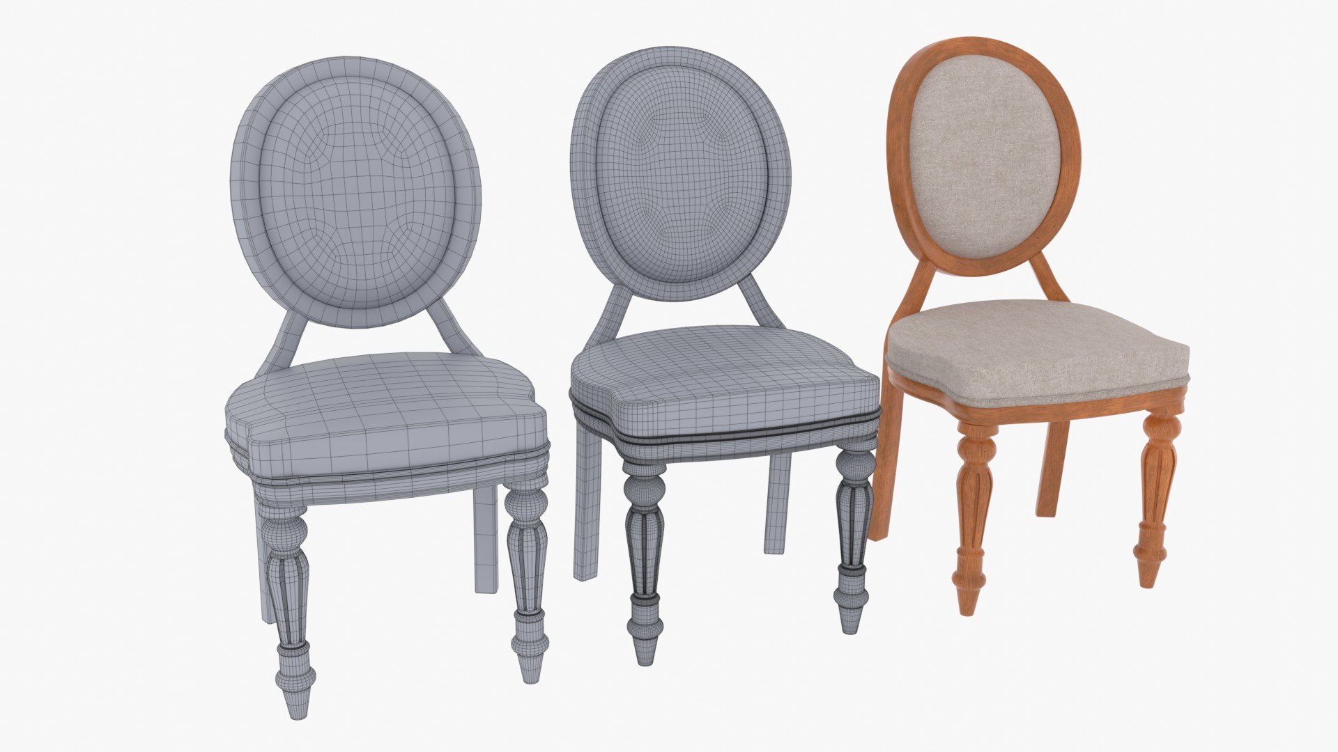Dinning Chair 3D Model - TurboSquid 2271898