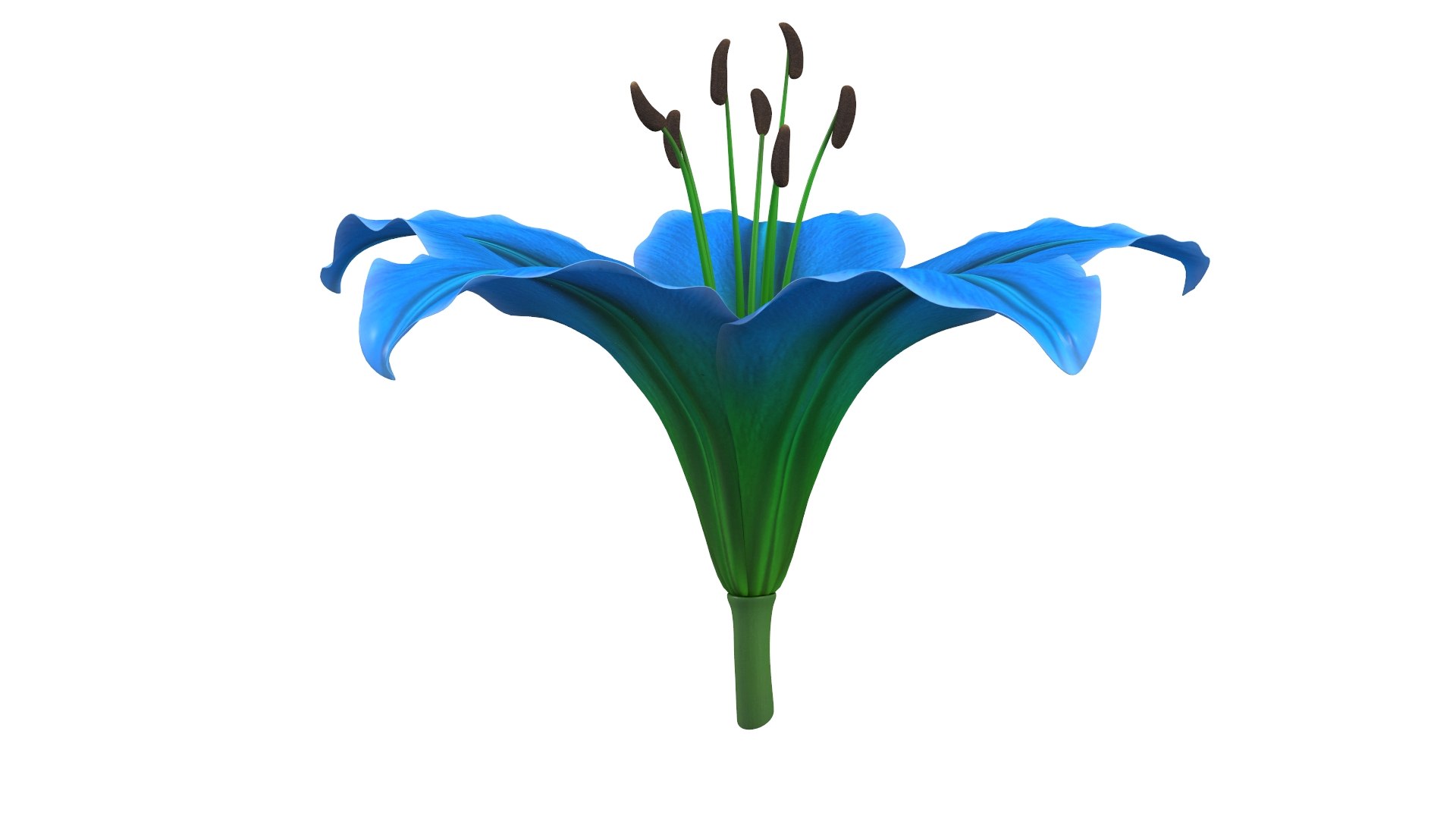 Realistic Lily 3D Model - High-Quality 4K PBR Asset 3D Model ...