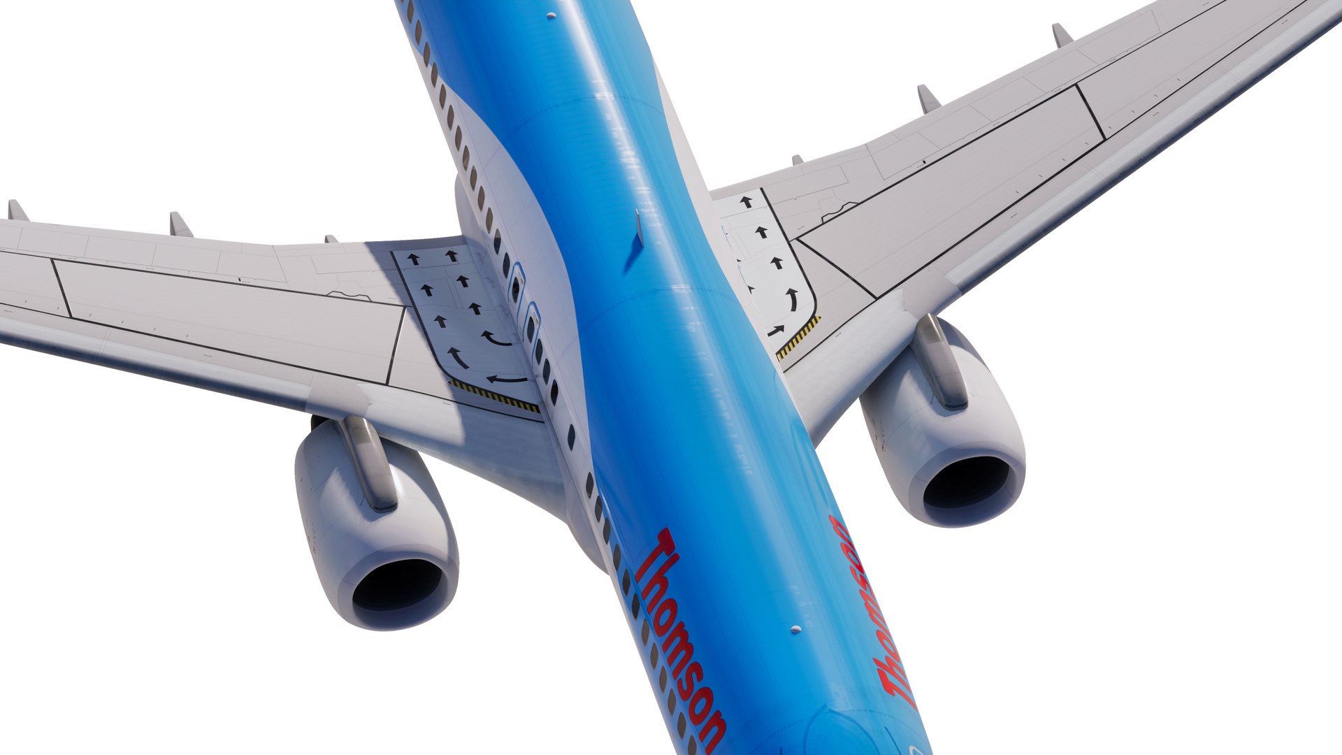 3D Thomson Boeing 737-800 Model - TurboSquid 1983456