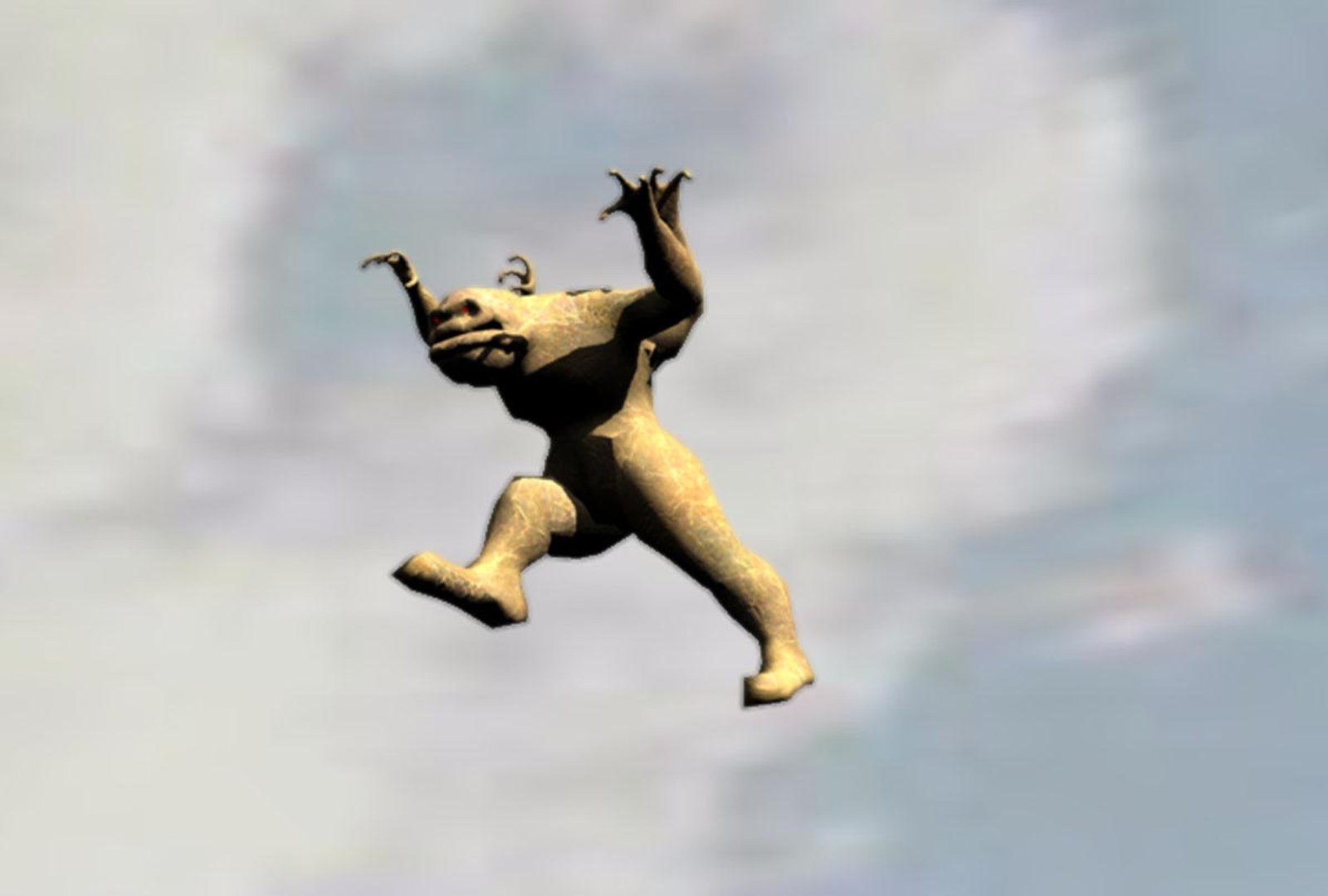 Monster -armed 3d Model