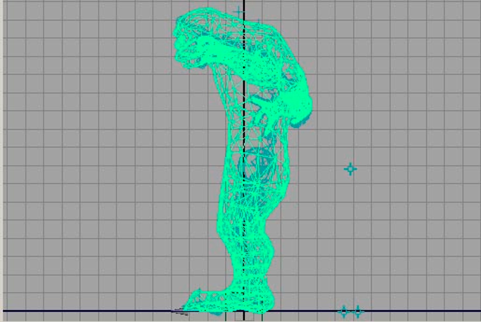 Monster -armed 3d Model