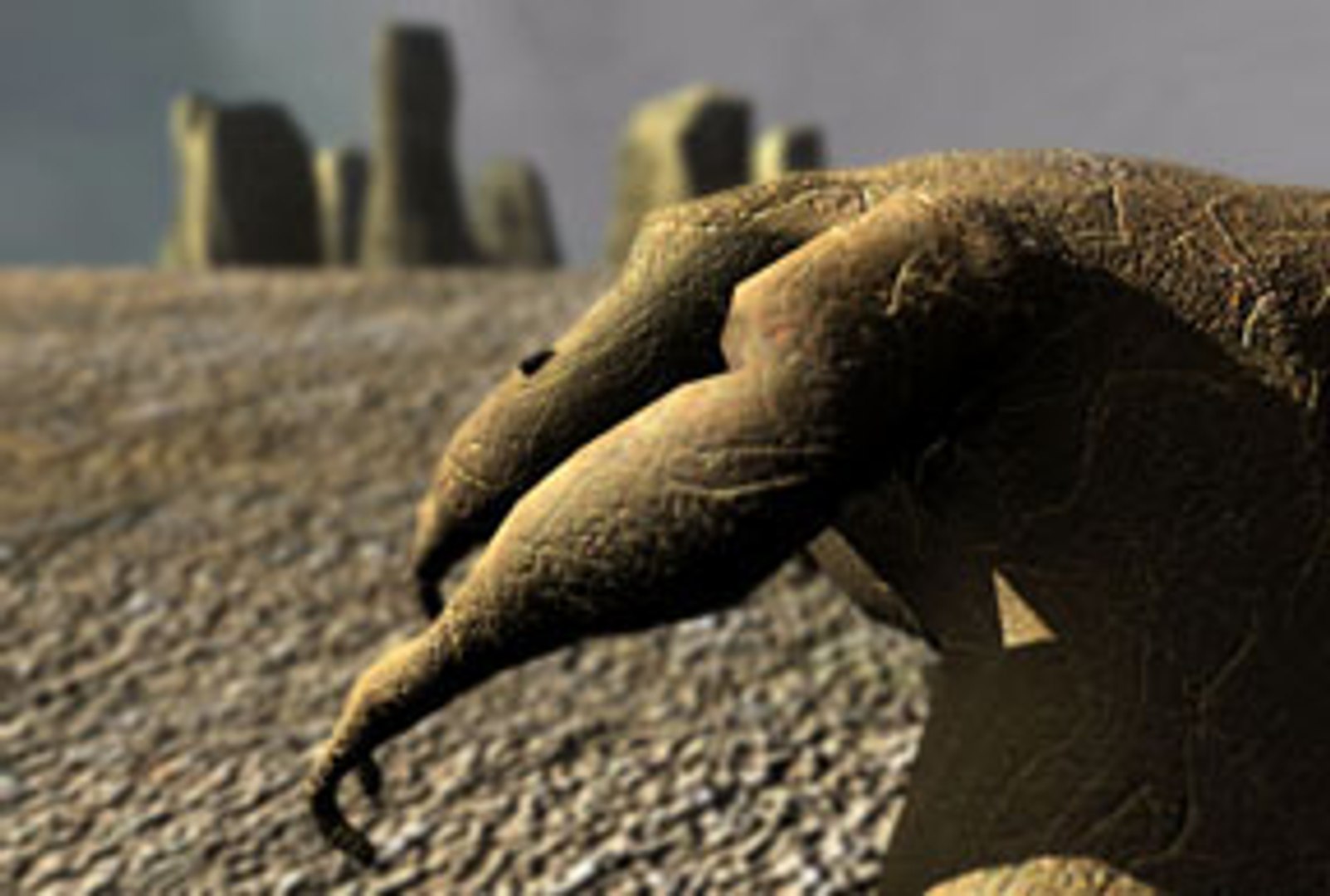 Monster -armed 3d Model