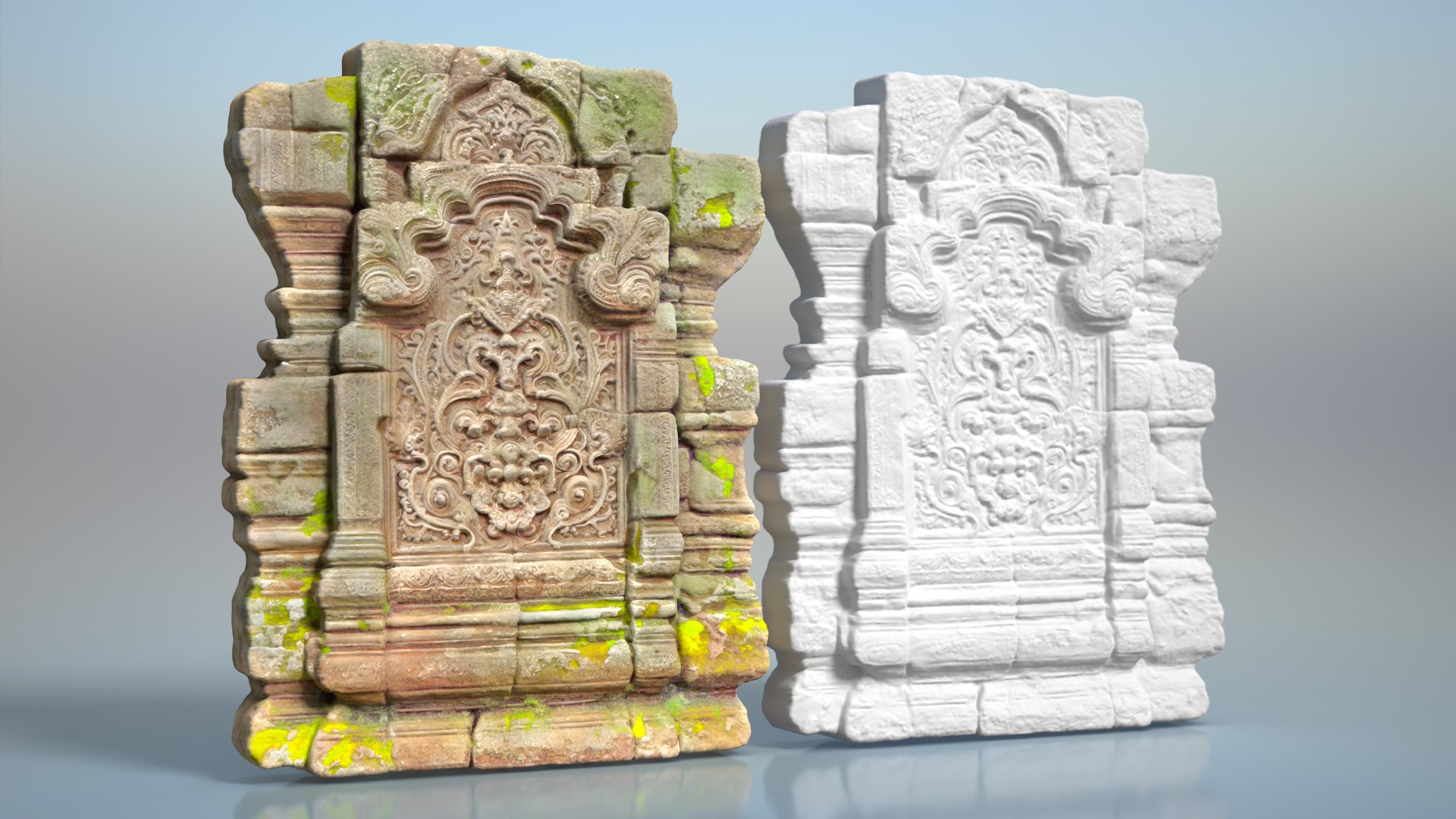 High Poly Ruin Temple Walls - 240705 3D Model - TurboSquid 2251474