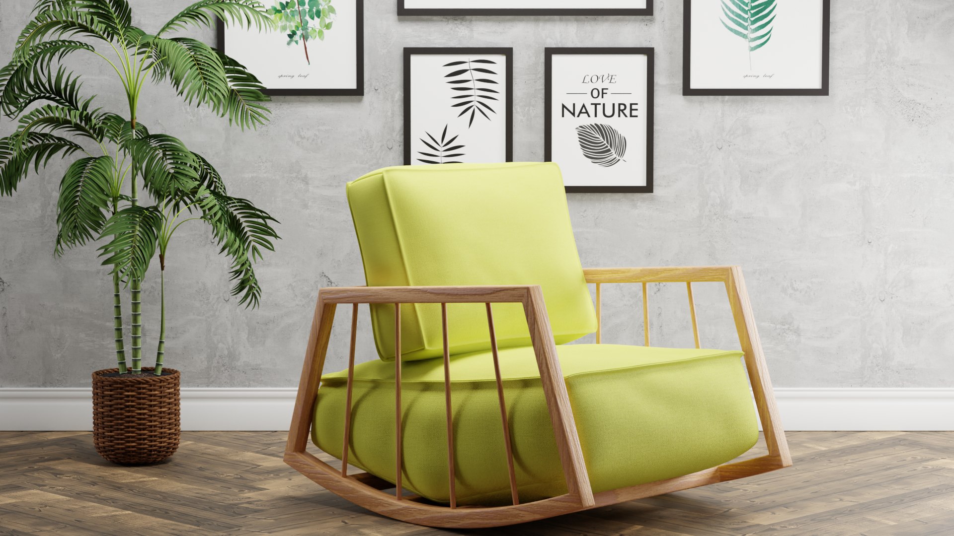 Mama Rocking Chair 3D Model - TurboSquid 1929561