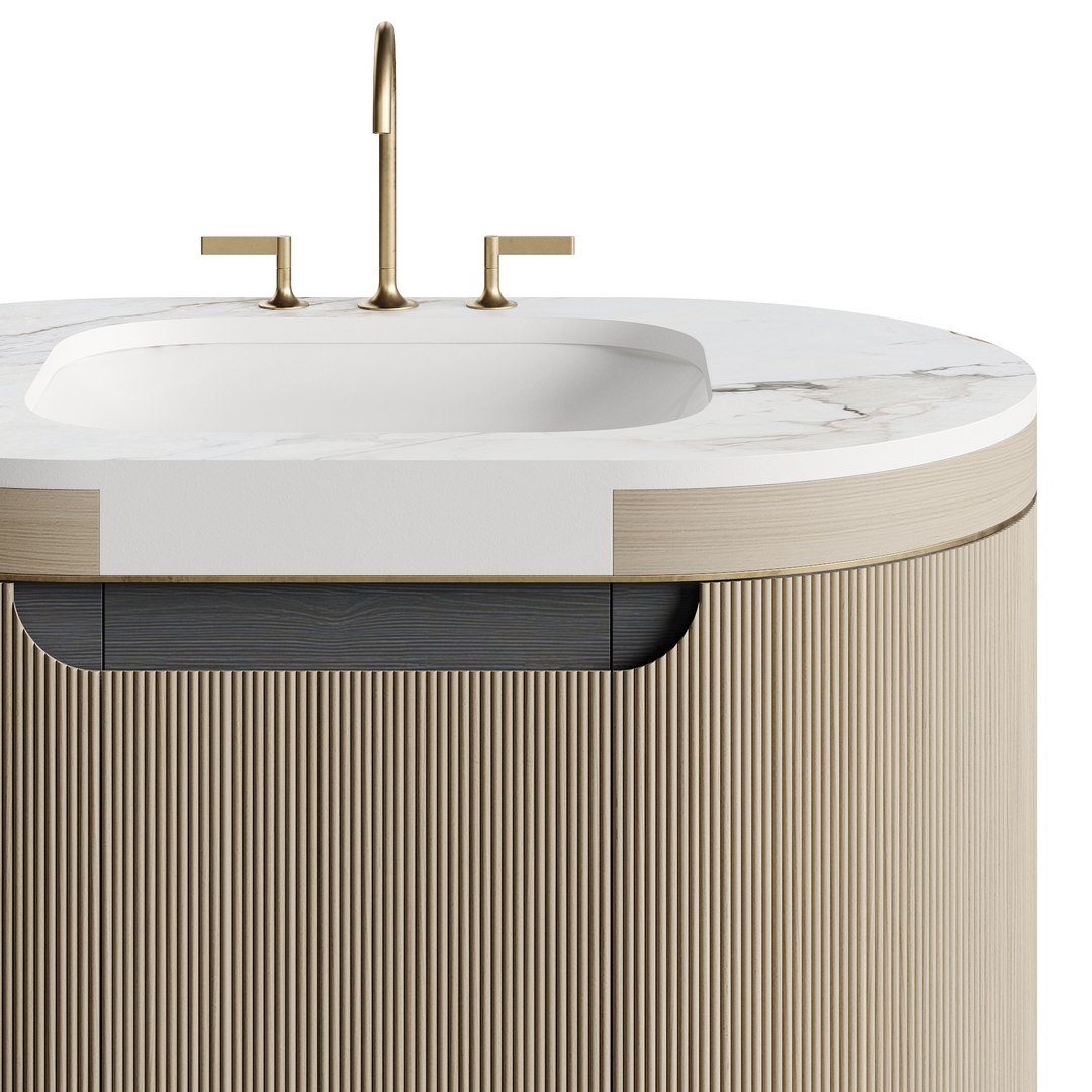 3D Frato CAPE TOWN Vanity Unit Model - TurboSquid 2099119