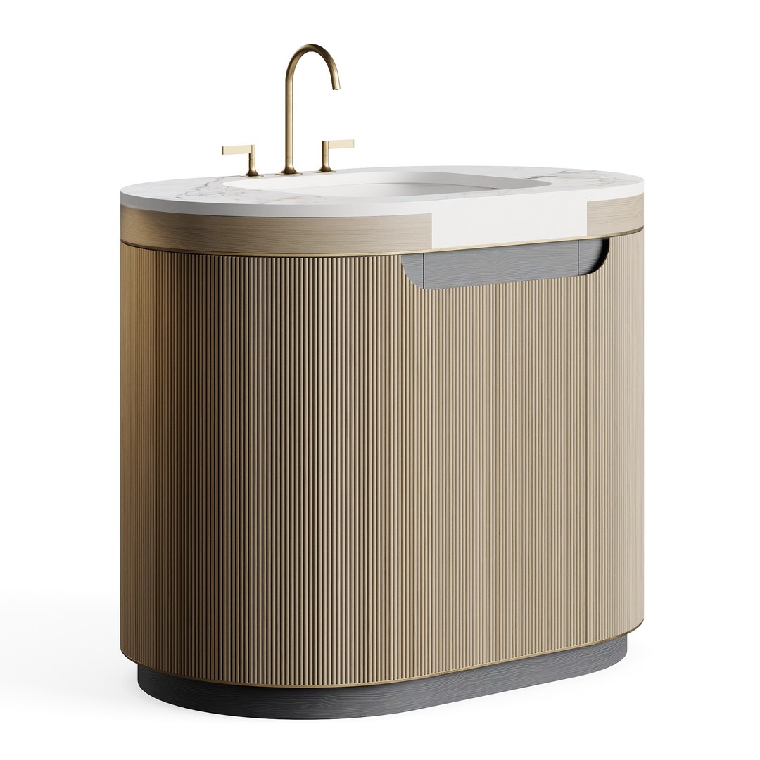 3D Frato CAPE TOWN Vanity Unit Model - TurboSquid 2099119