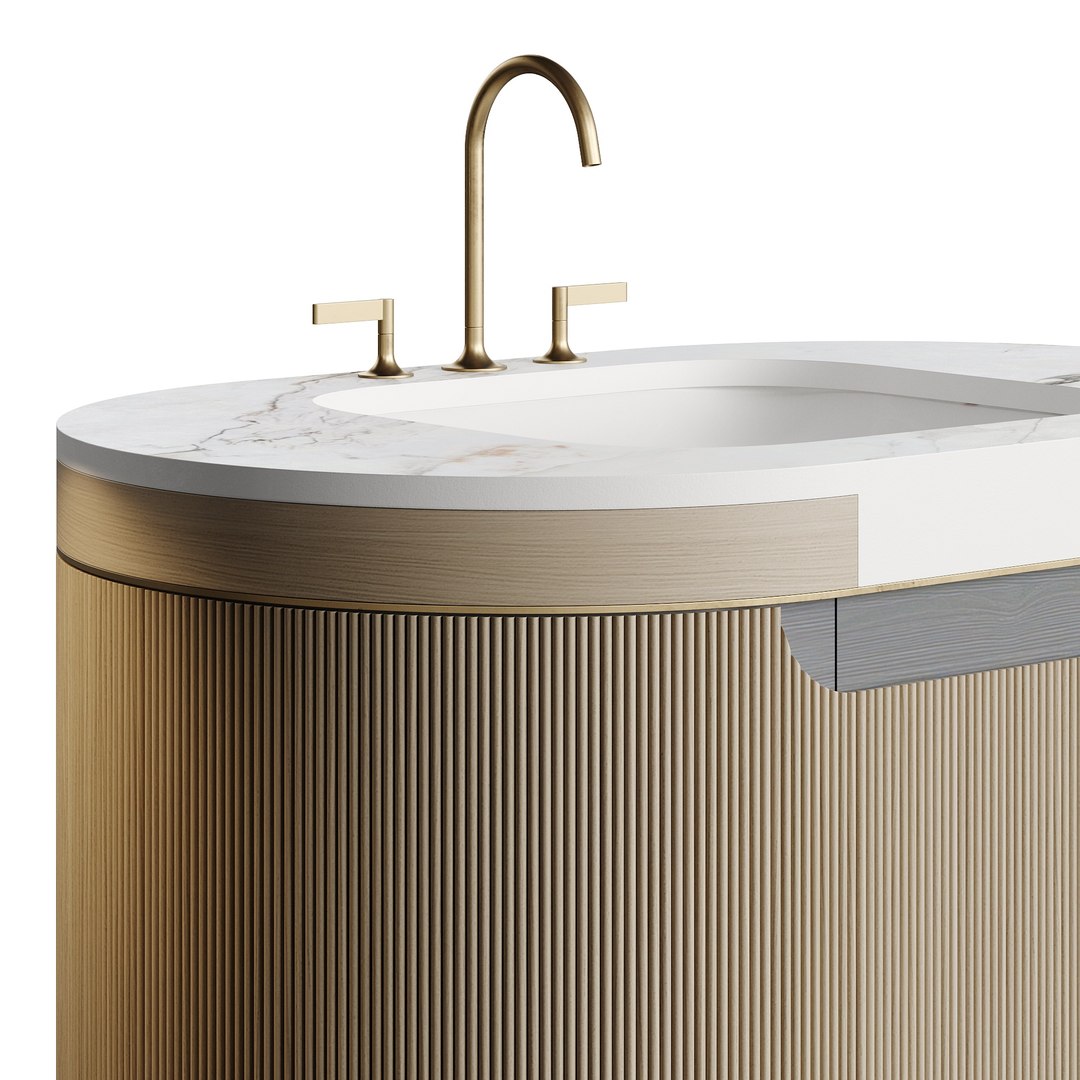 3D Frato CAPE TOWN Vanity Unit Model - TurboSquid 2099119