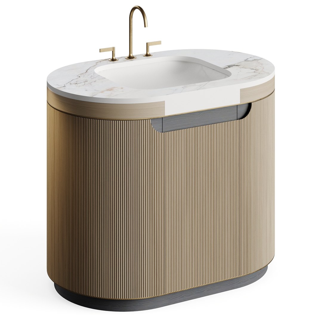 3D Frato CAPE TOWN Vanity Unit Model - TurboSquid 2099119