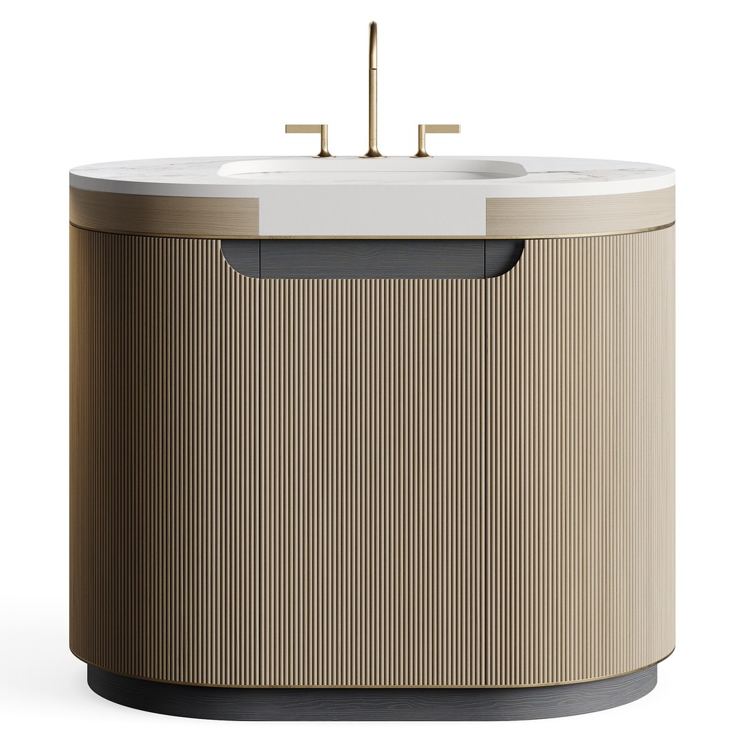 3D Frato CAPE TOWN Vanity Unit Model - TurboSquid 2099119