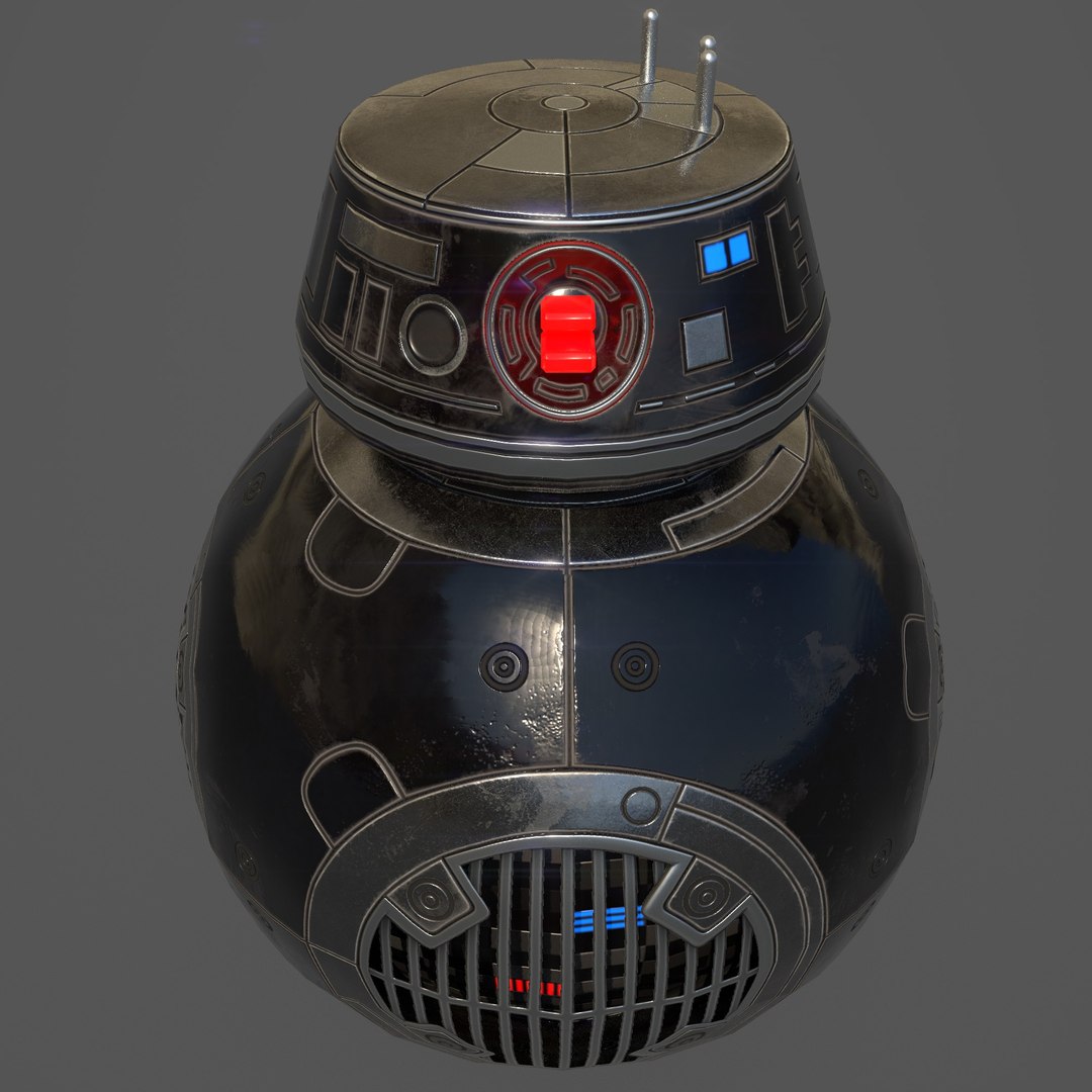 Droid Bb-9e 3D Model - TurboSquid 1301750