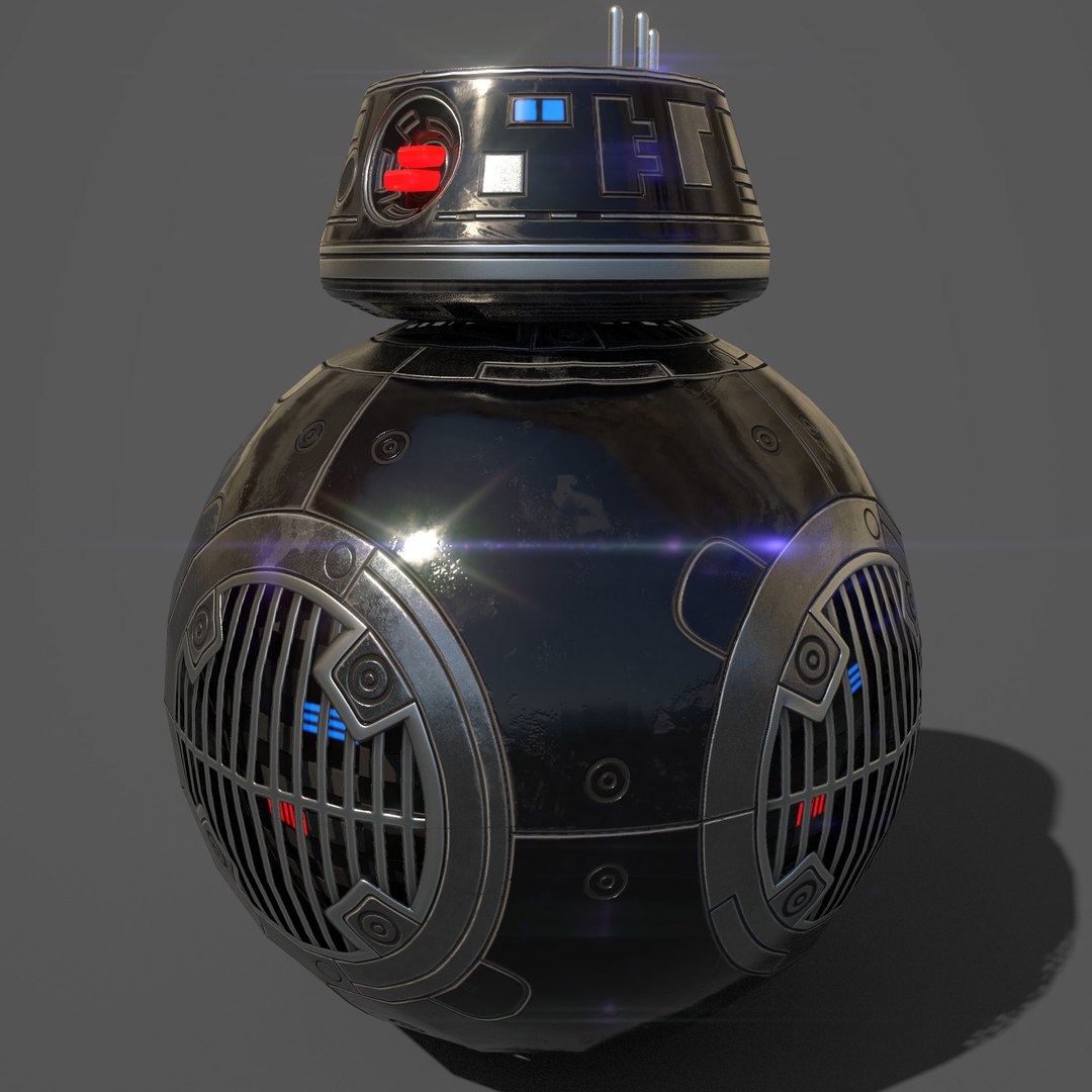 Droid Bb-9e 3D Model - TurboSquid 1301750