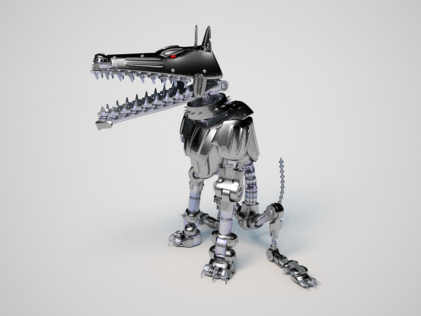 3ds Max Robot Dog