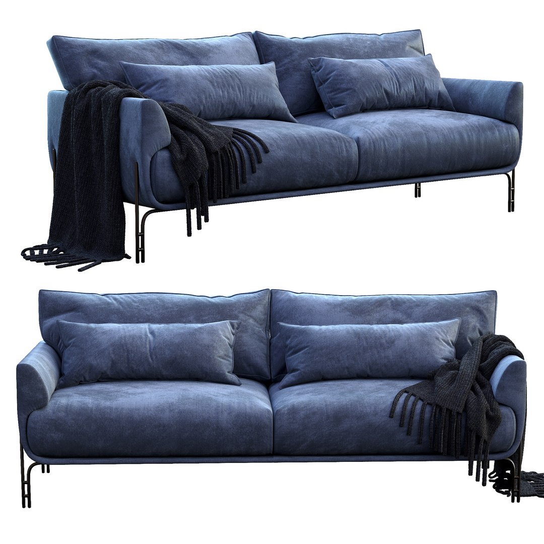 3D Moome Sofa Lucie Model - TurboSquid 1568422