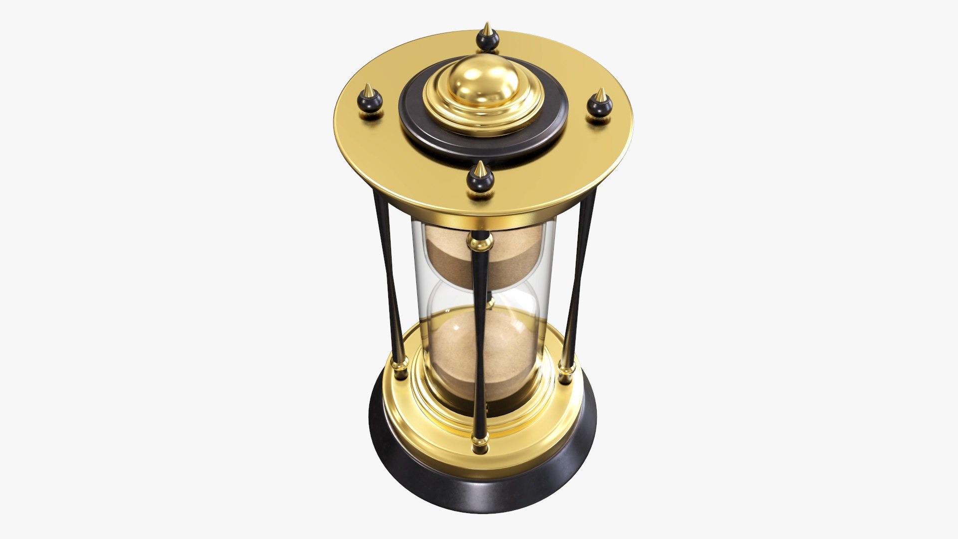 3D time hour sand model - TurboSquid 1571399