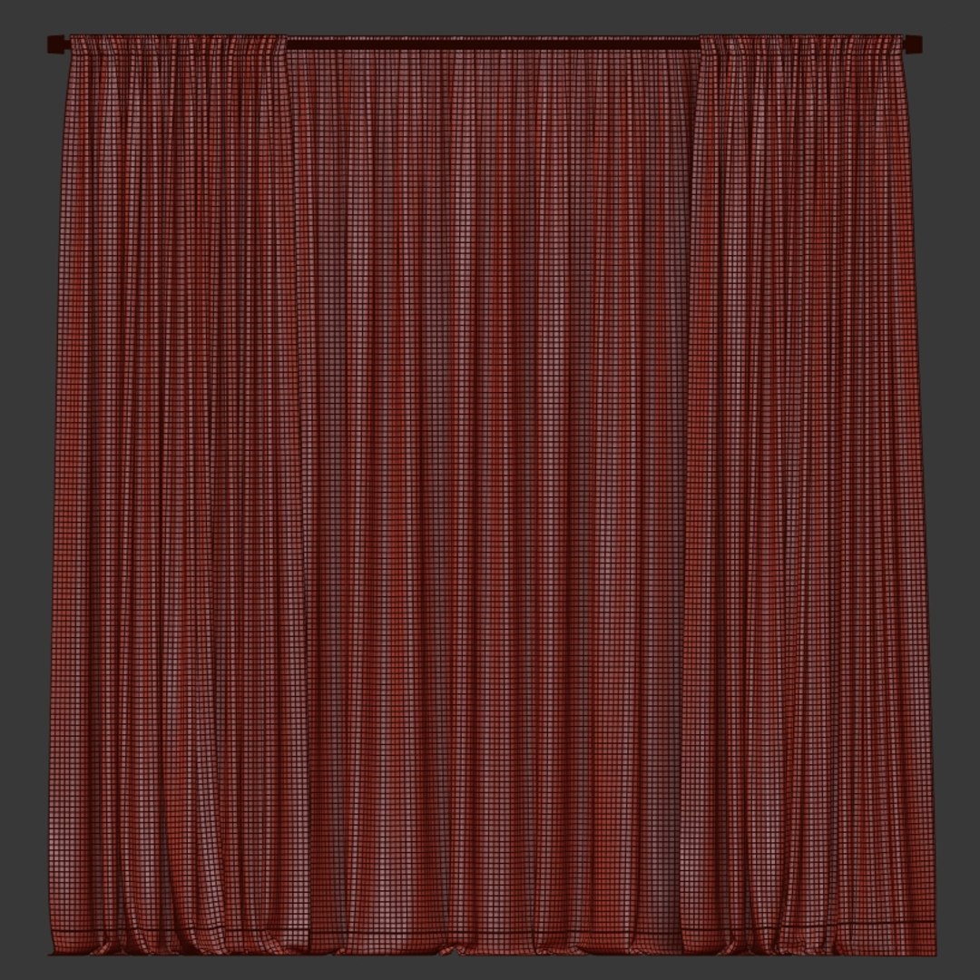 3D Tulle Model - TurboSquid 1407282