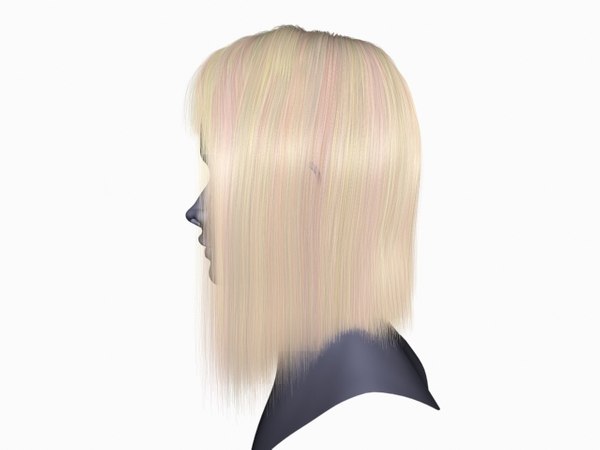 3D haircut head - TurboSquid 1210046