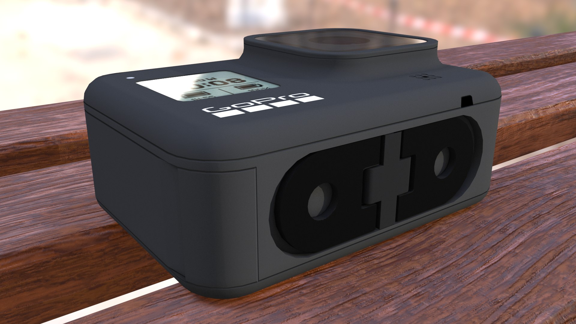 3D Camera Gopro Hero8 Model - TurboSquid 1543451