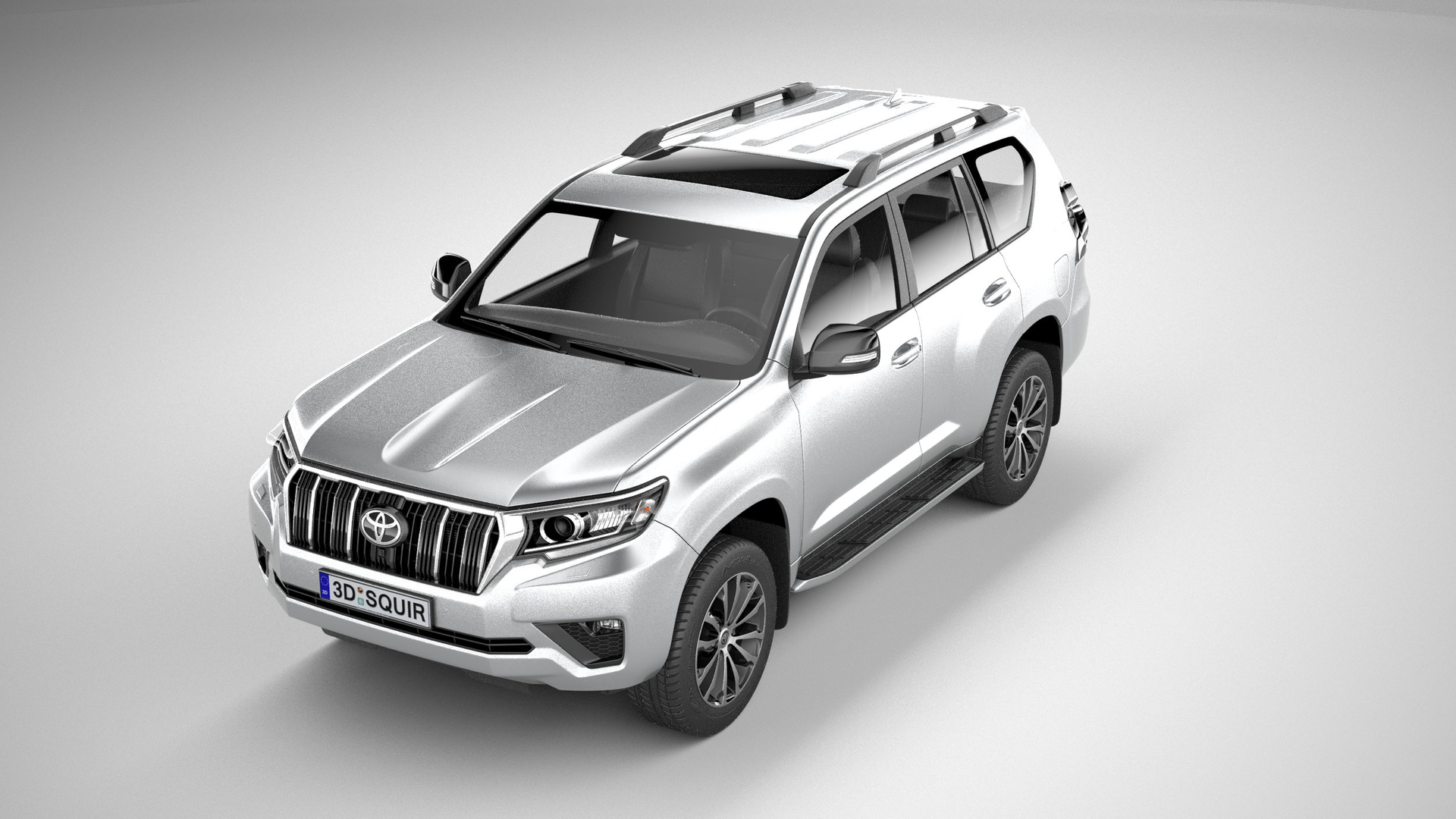 Toyota Land Cruiser 3D Model - TurboSquid 1619055