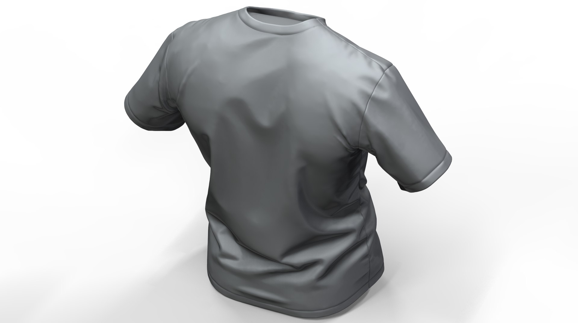 3D Zbrush T-shirt - TurboSquid 1649452
